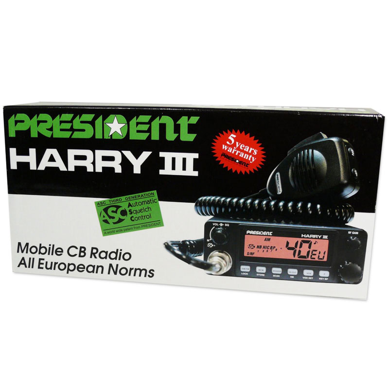 Statie radio CB President Harry III ASC - cbmania.ro