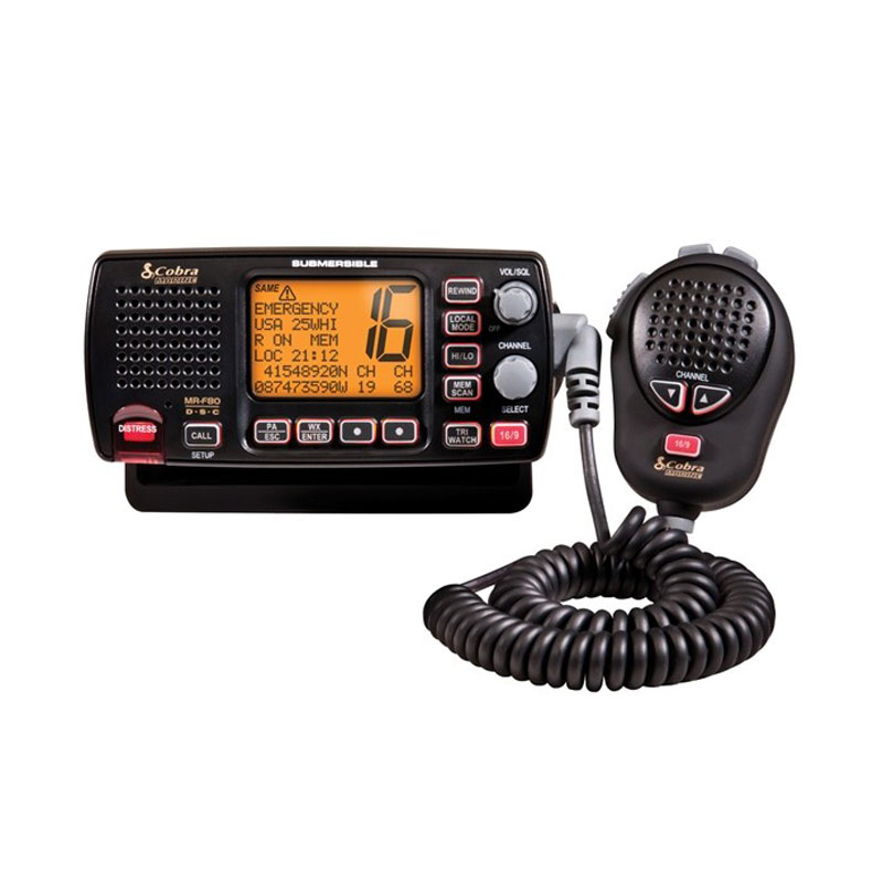 Statie radio Maritima Cobra MR F80 B - cbmania.ro